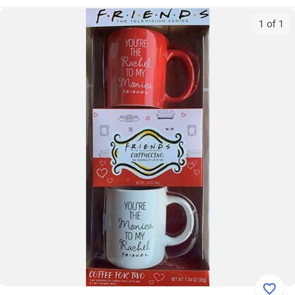 FRIENDS | Dining | Friends Tv Show Monica And Rachel Coffee Mug Set 2 ...